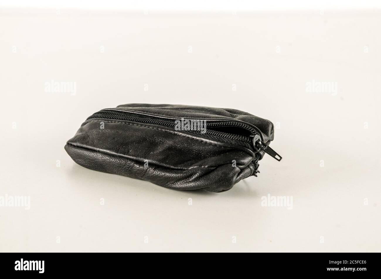 Close-up of wallet Object on a White Background Stock Photo - Alamy