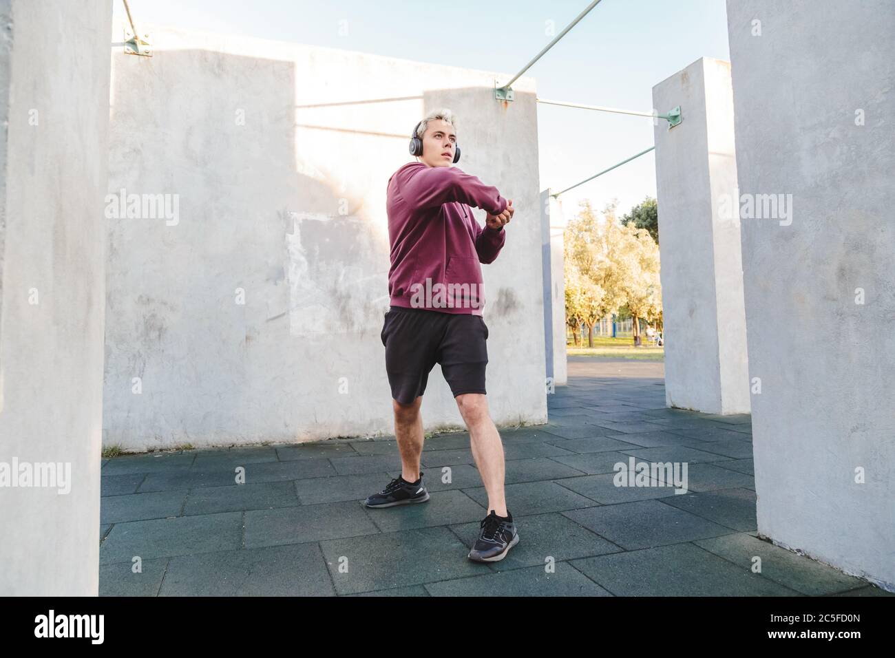 Warm up body hi-res stock photography and images - Alamy