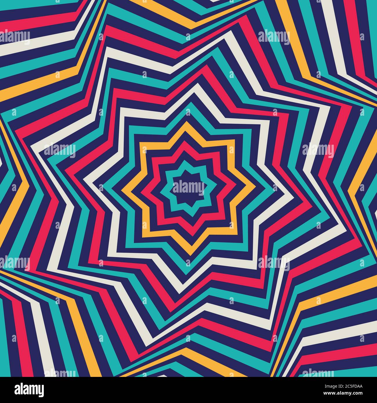 Abstract background - crazy colorful lines. Vector illustration Stock ...