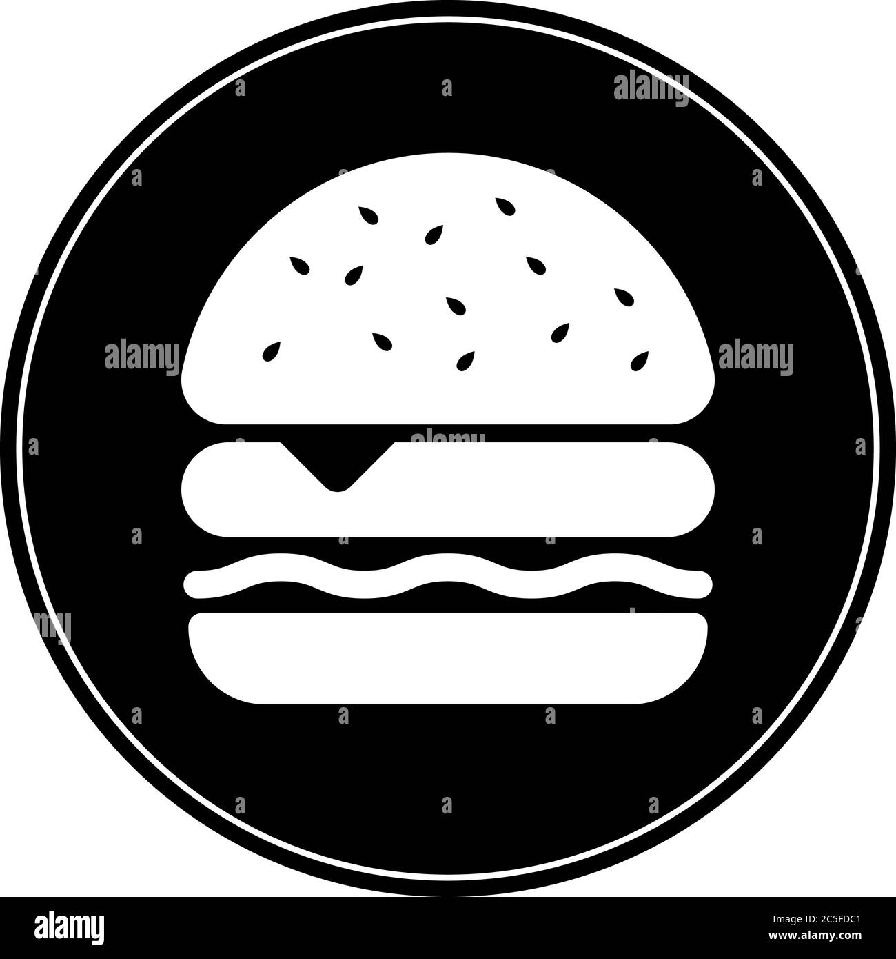 Hamburger clipart hi-res stock photography and images - Alamy