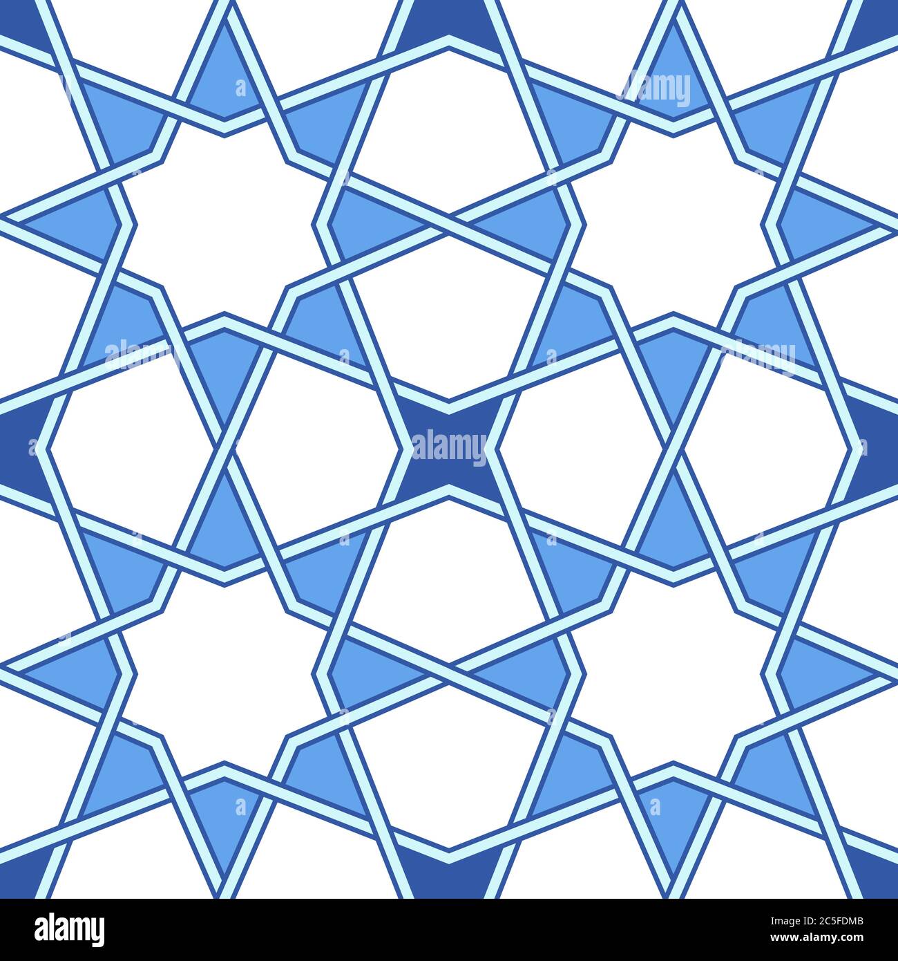 Traditional arabic tangled pattern. Seamless vector background. Plain ...