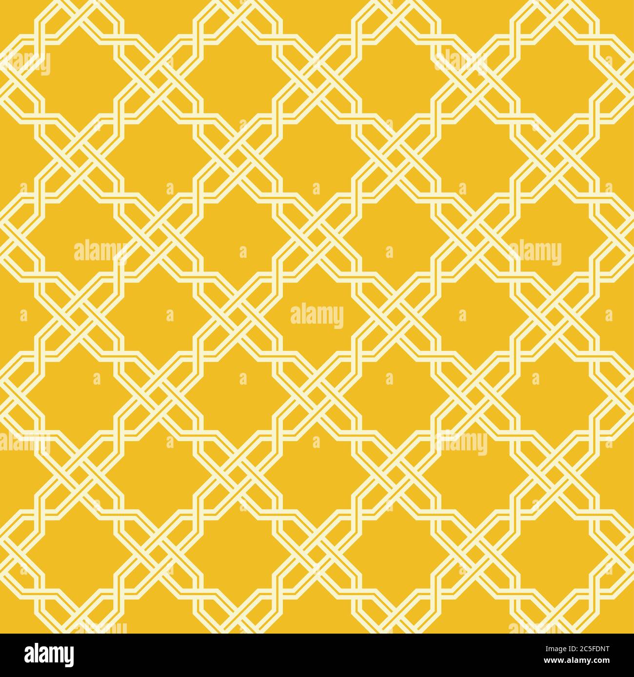 Traditional arabic tangled pattern. Seamless vector background. Plain ...