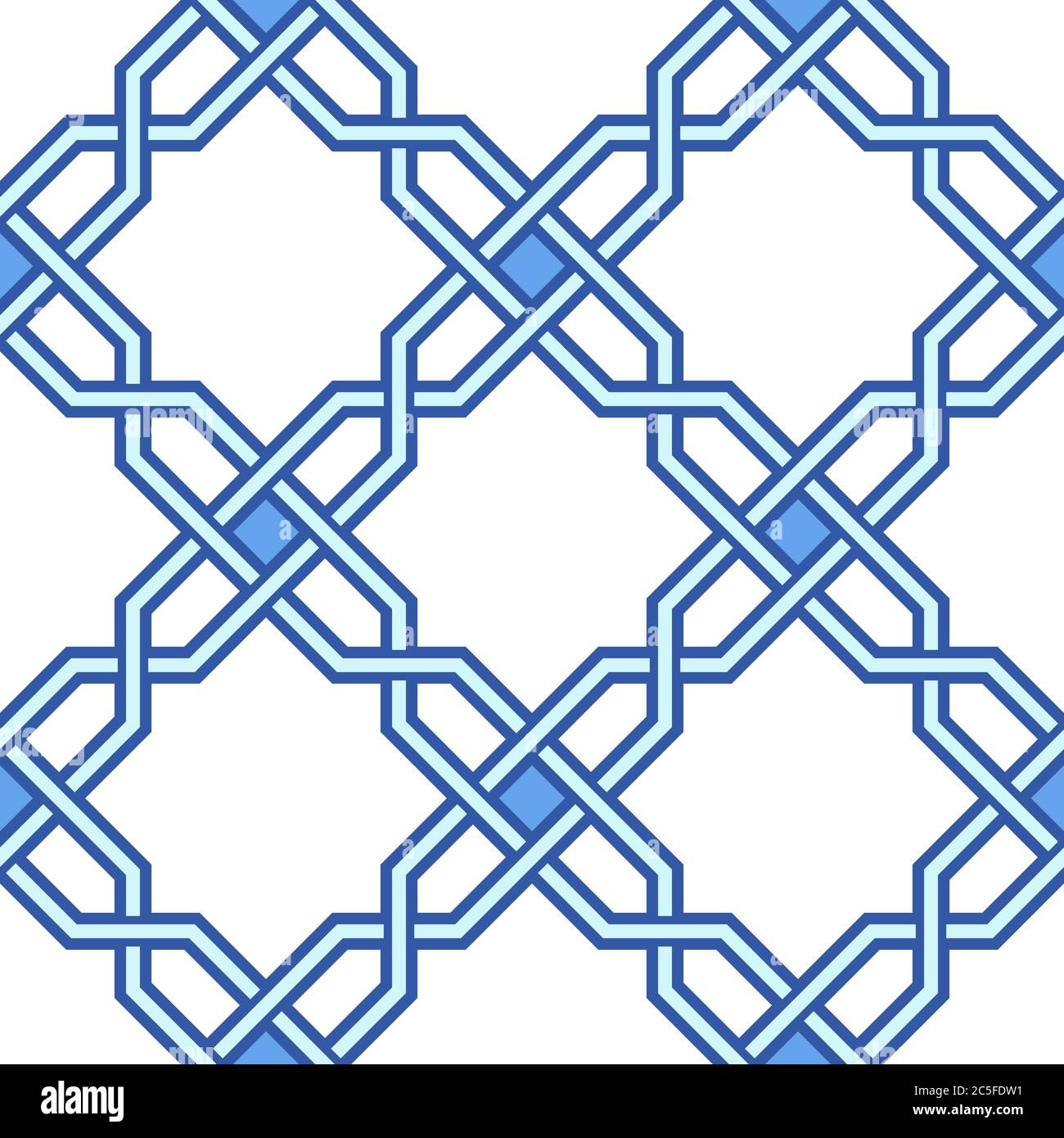 Traditional arabic tangled pattern. Seamless vector background. Plain ...