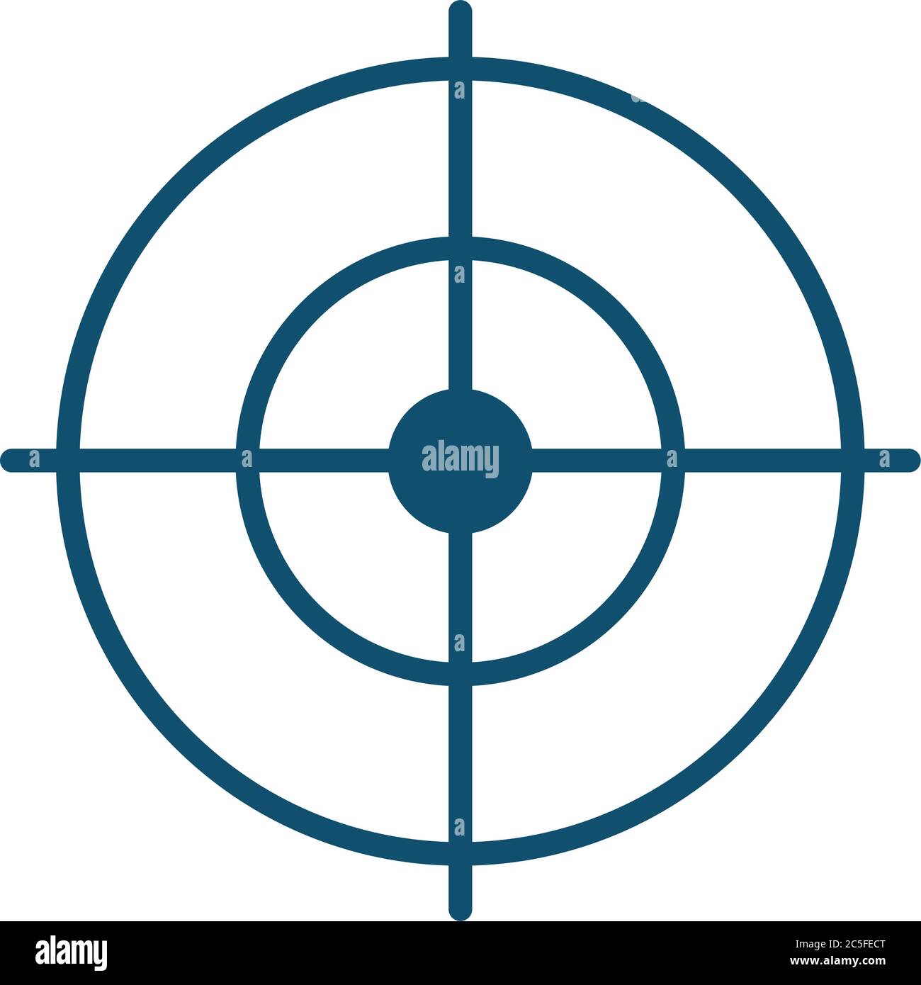 Target flat style icon design, Solution success strategy idea problem ...