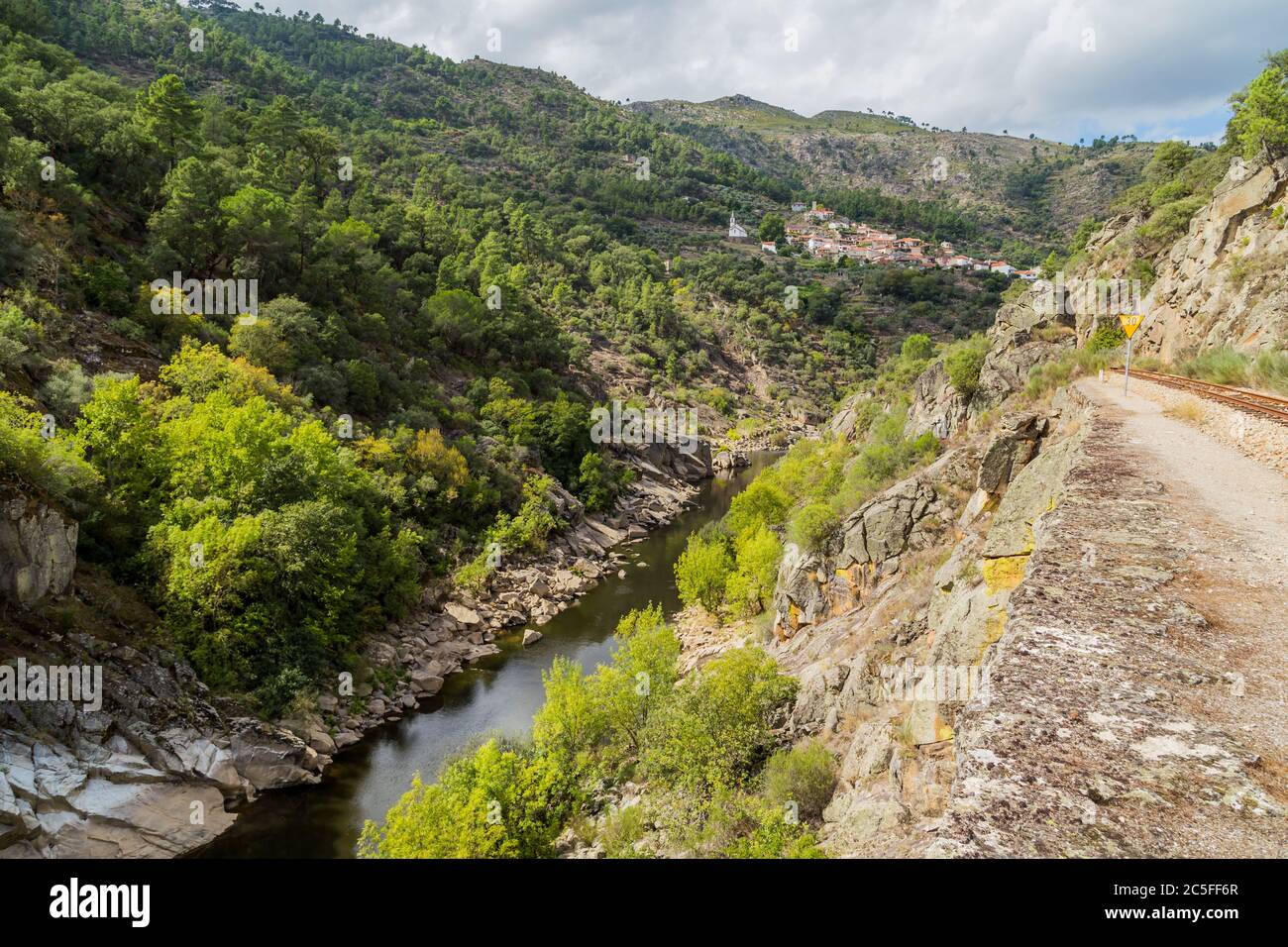 River Tua in the mountains of Douro, Portugal Stock Photo - Alamy