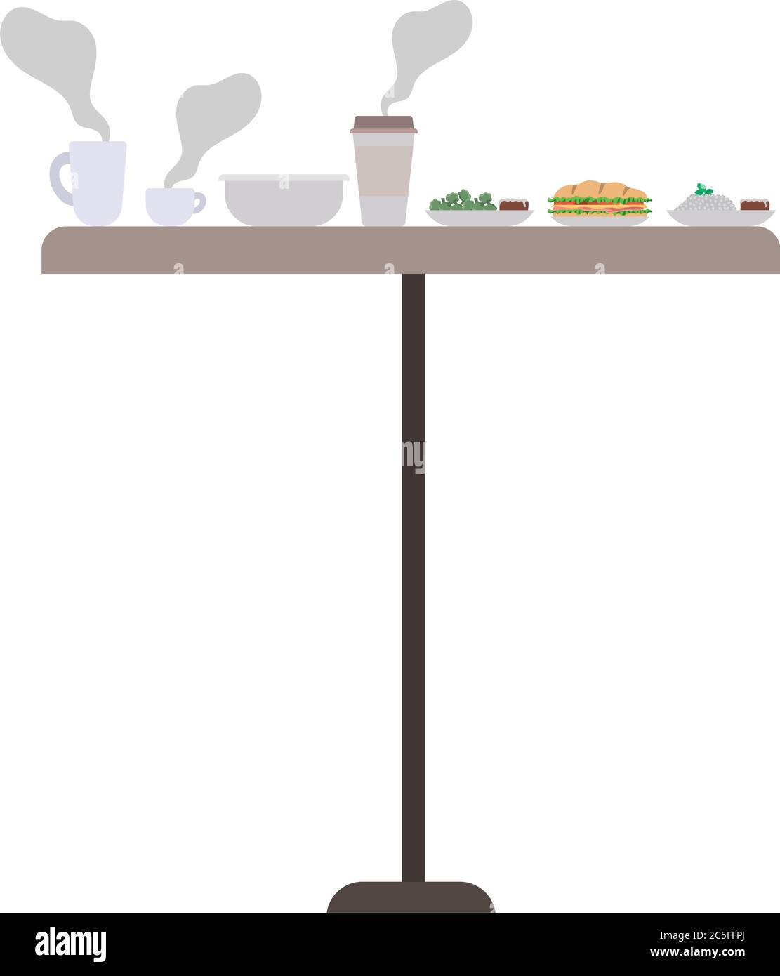table with food design, Restaurant bar entertainment and food theme ...