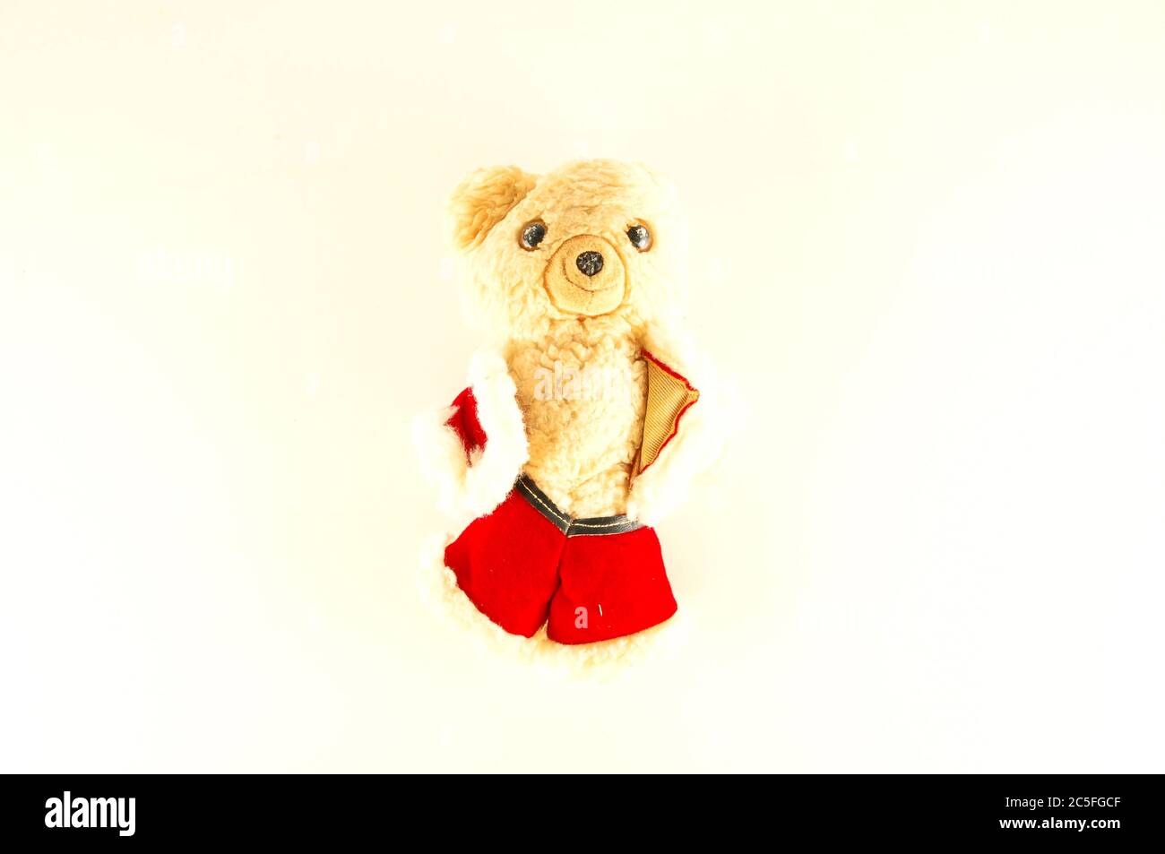 Photo of Pierrot toy doll on white background Stock Photo - Alamy