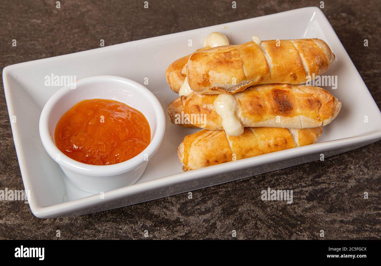 Venezuelan typical food, tequeños cheese stick Stock Photo - Alamy