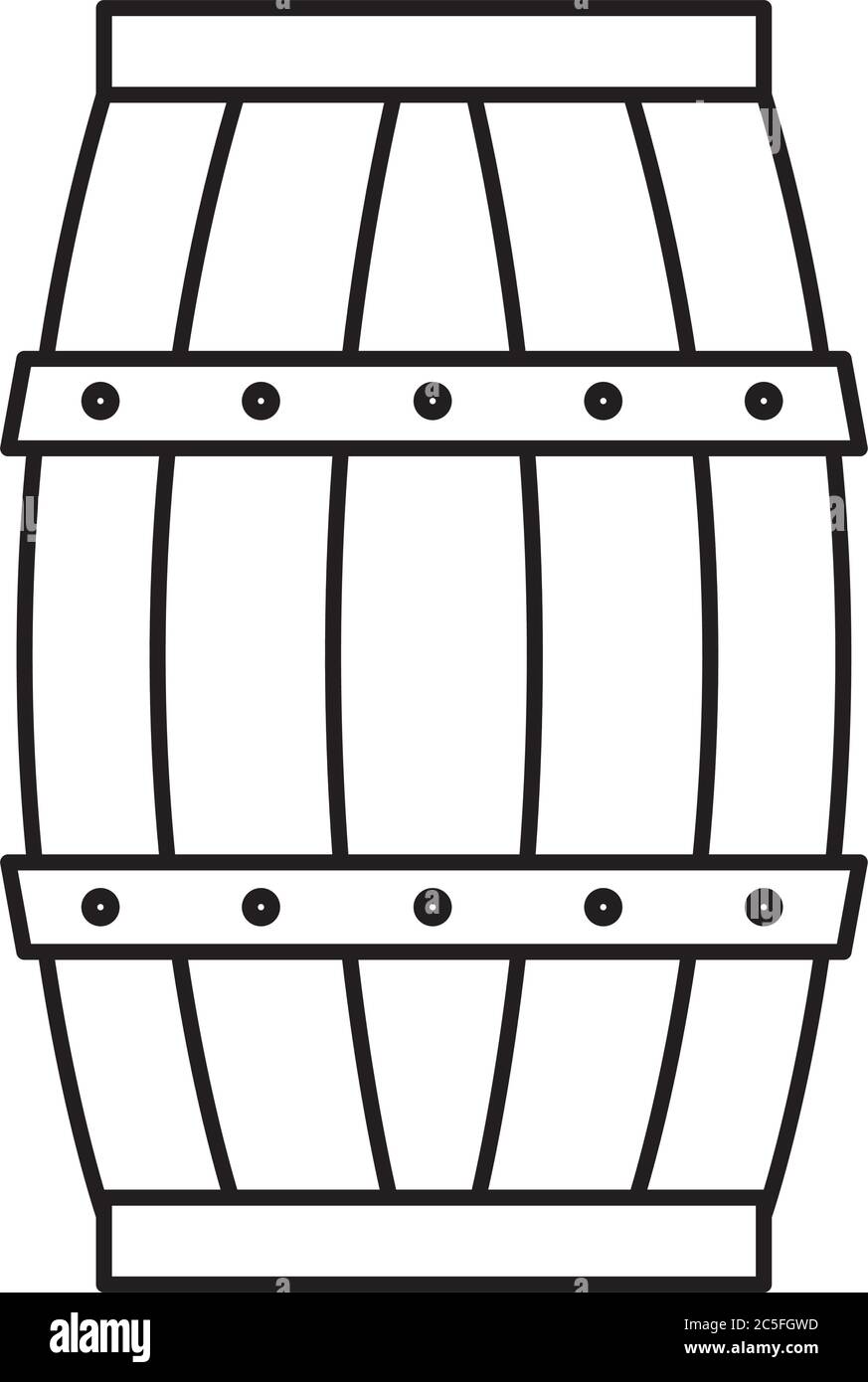 Beer barrel icon design, Pub alcohol bar brewery drink ale and lager ...