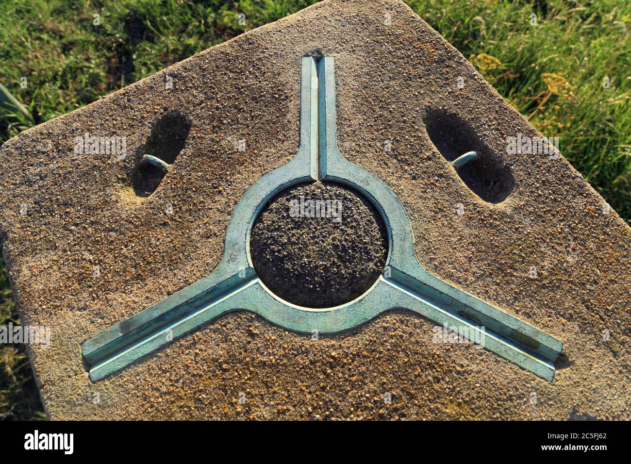 Trig Station,Thornham, Norfolk, England, UK Stock Photo - Alamy
