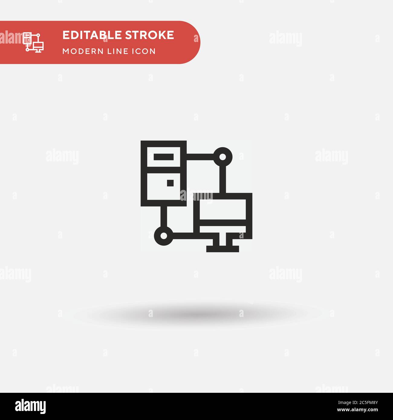 Responsive Simple vector icon. Illustration symbol design template for ...