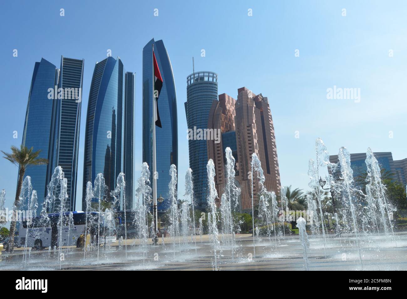 Etihad towers by Jumeirah ,a series of five tall buildings and hotel in ...