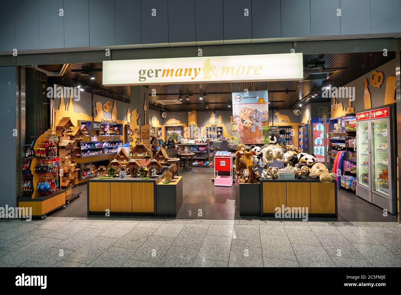 FRANKFURT AM MAIN, GERMANY - CIRCA JANUARY, 2020: goods on display at a ...