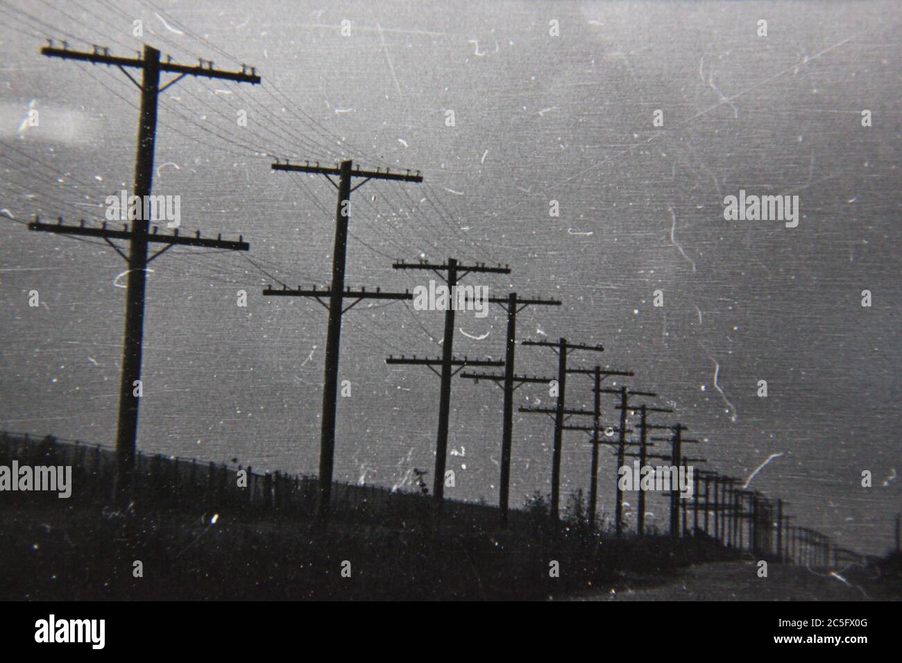 Fine 70s vintage black and white lifestyle photography of telephone and ...