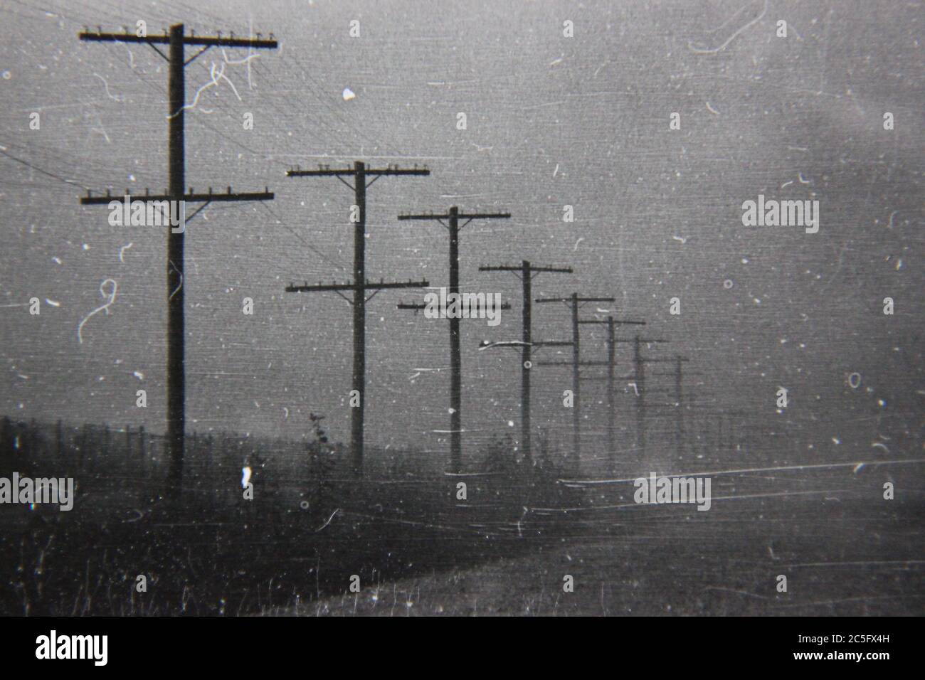 Fine 70s vintage black and white lifestyle photography of telephone and ...