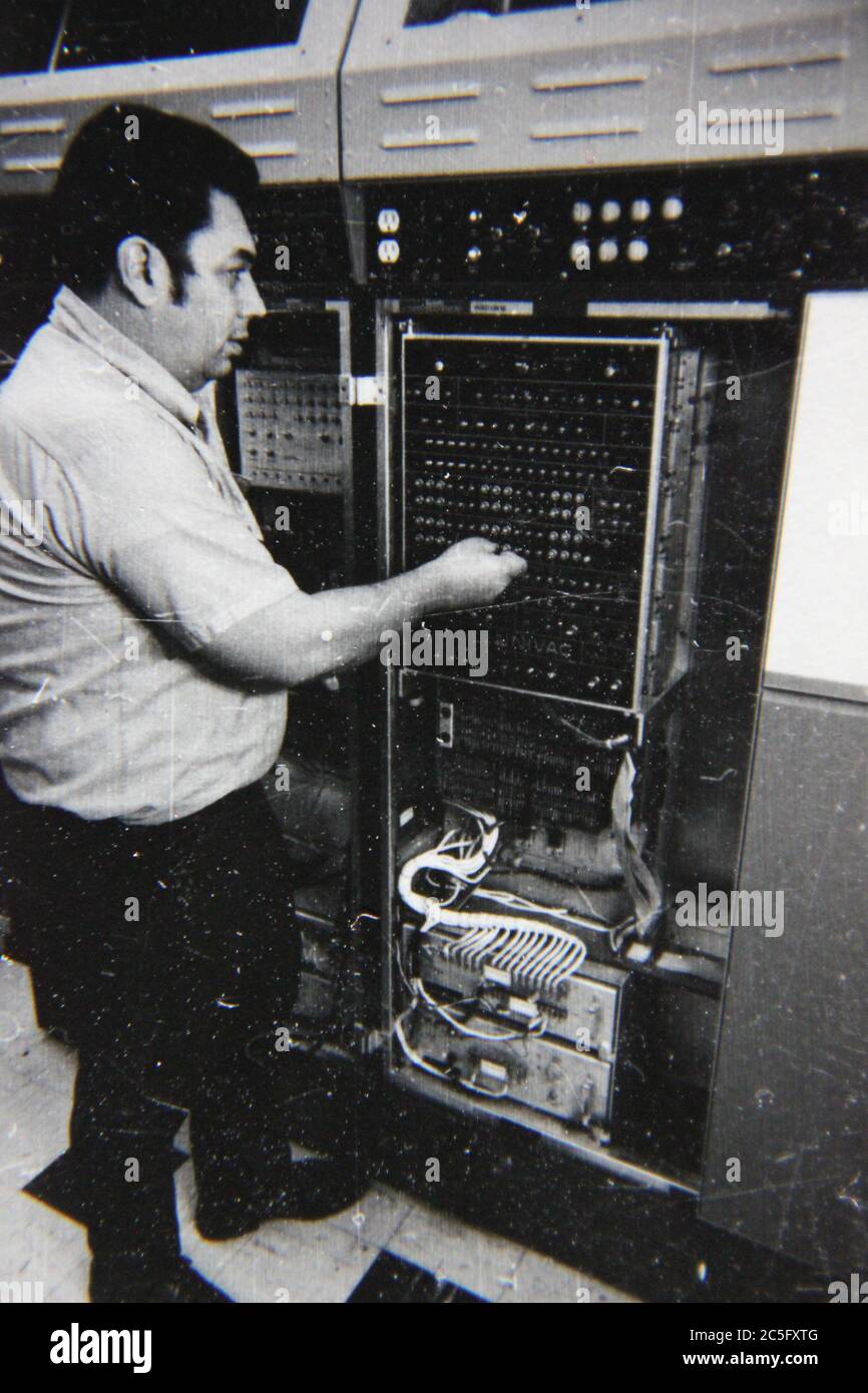 Fine 70s vintage black and white lifestyle photography of a ...