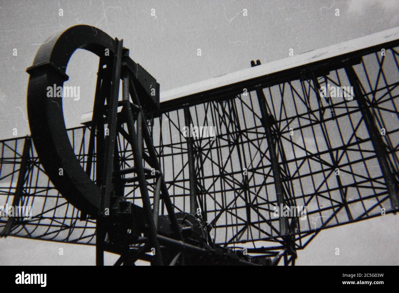 Fine 70s vintage black and white lifestyle photography of a gigantic ...