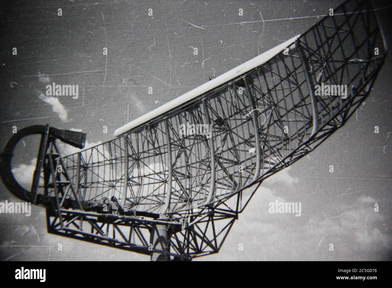 Fine 70s vintage black and white lifestyle photography of a gigantic ...