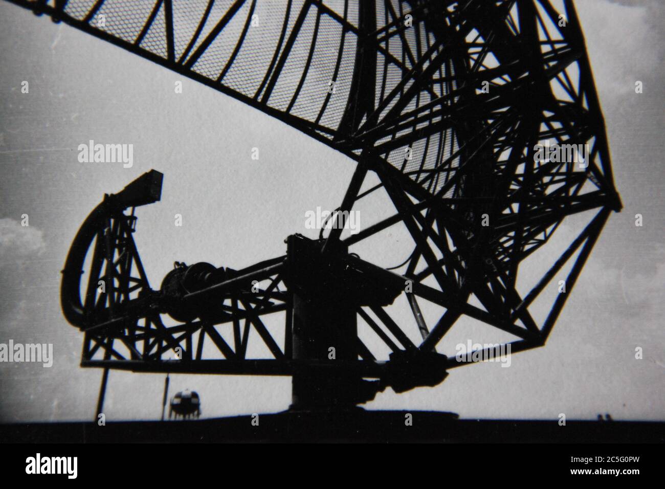 Fine 70s vintage black and white lifestyle photography of a gigantic ...