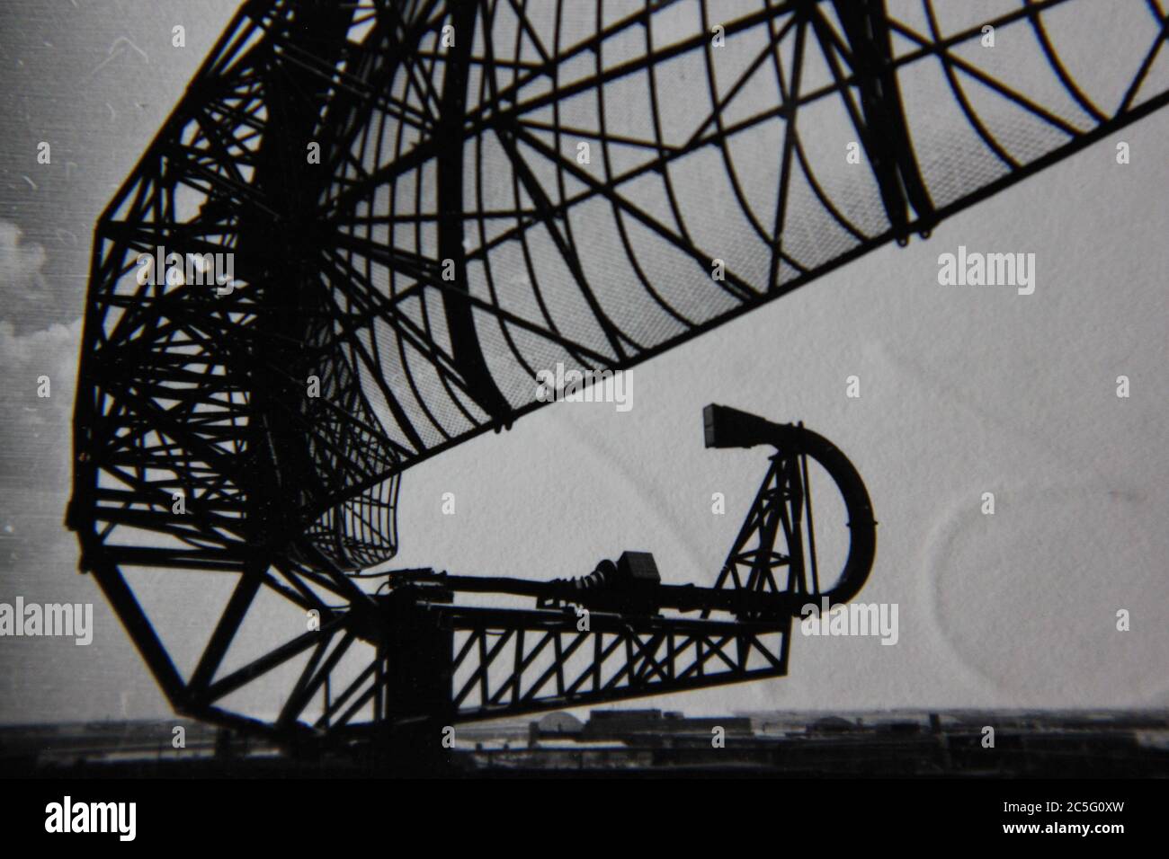 Fine 70s vintage black and white lifestyle photography of a gigantic ...