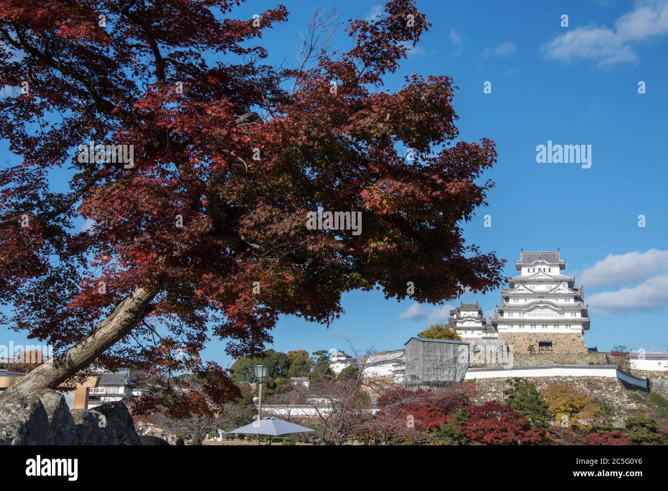 Himeji Castle the Unesco world heritage site in Himeji City Hyogo Japan ...