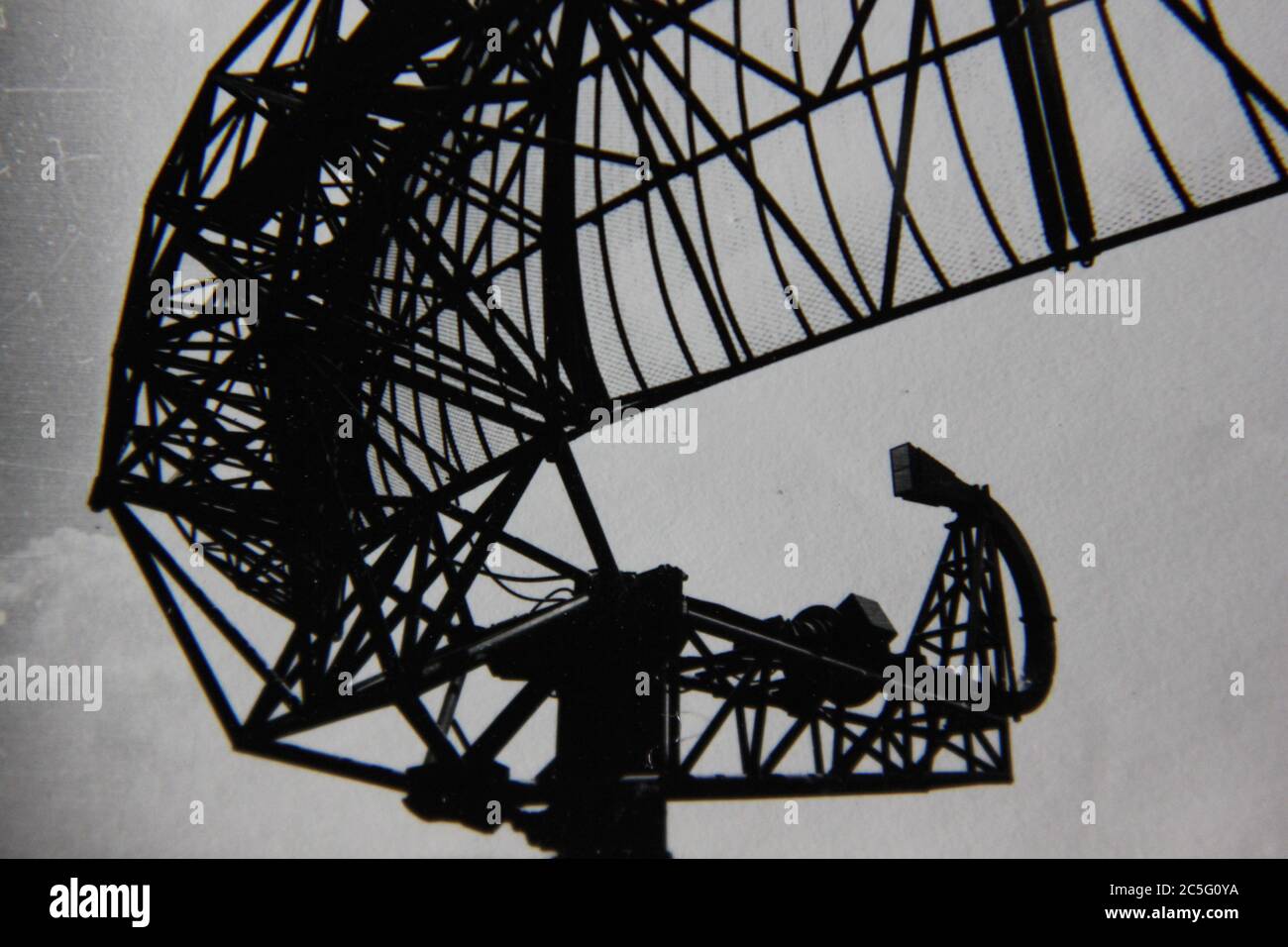 Fine 70s vintage black and white lifestyle photography of a gigantic ...