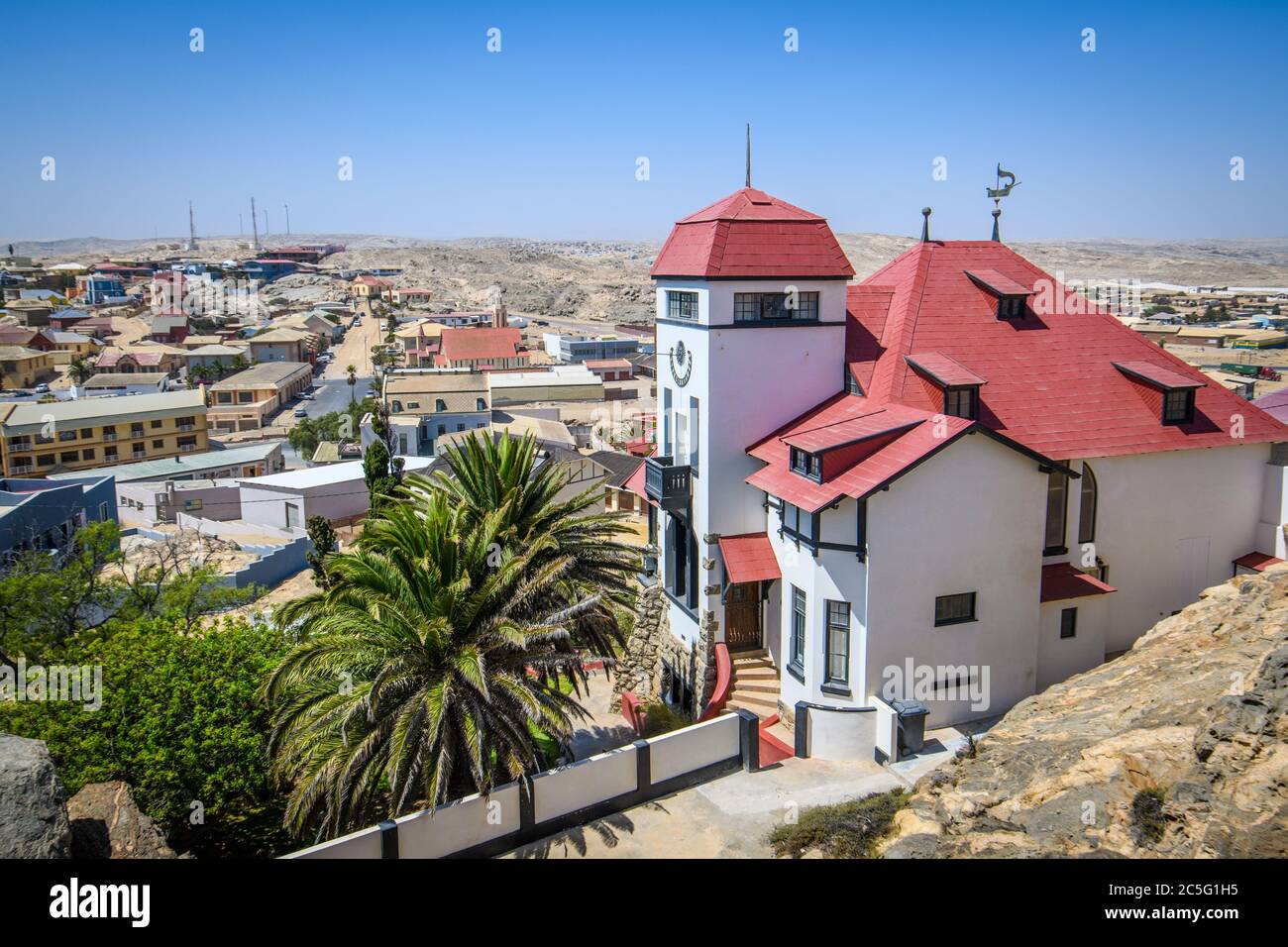 Overview of Luderitz, Namibia Stock Photo - Alamy
