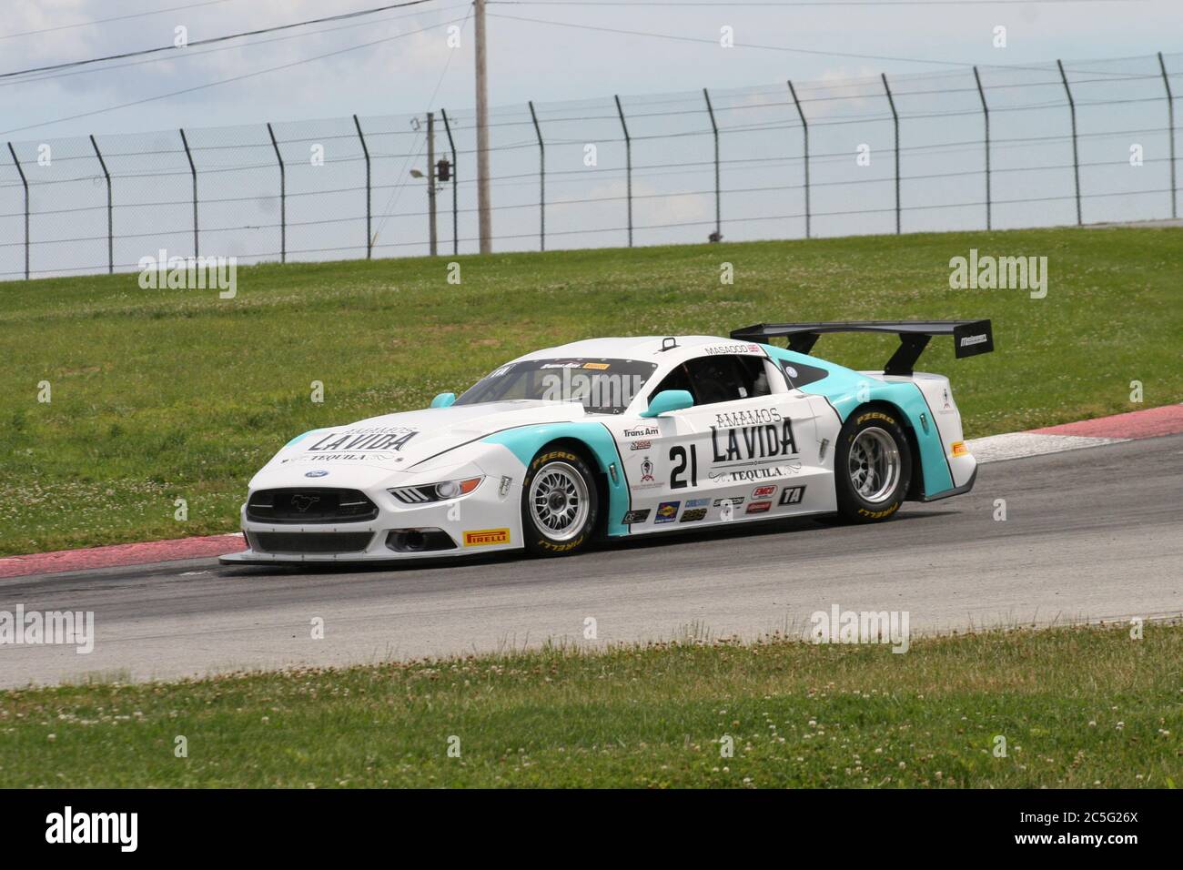 Mid-Ohio Raceway turn two Stock Photo - Alamy