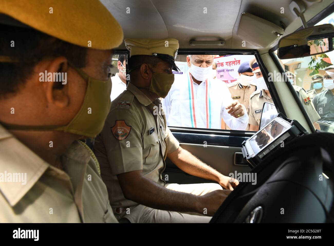 Jaipur, India. 02nd July, 2020. Rajasthan Chief Minister Ashok Gehlot ...