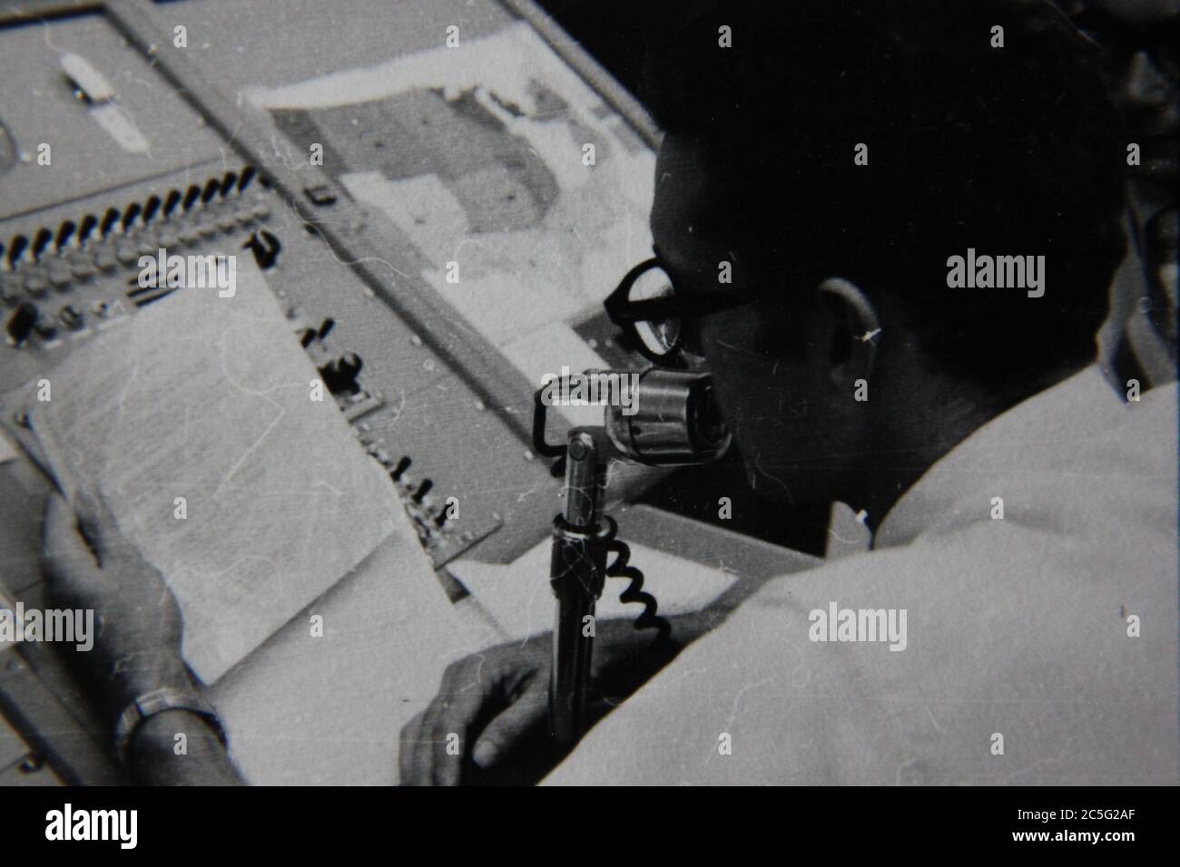 Fine 70s vintage black and white lifestyle photography of a ...