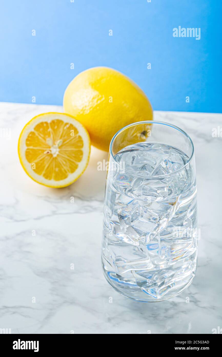 Fresh and clean water concept, water glass isolated 006 Stock Photo - Alamy