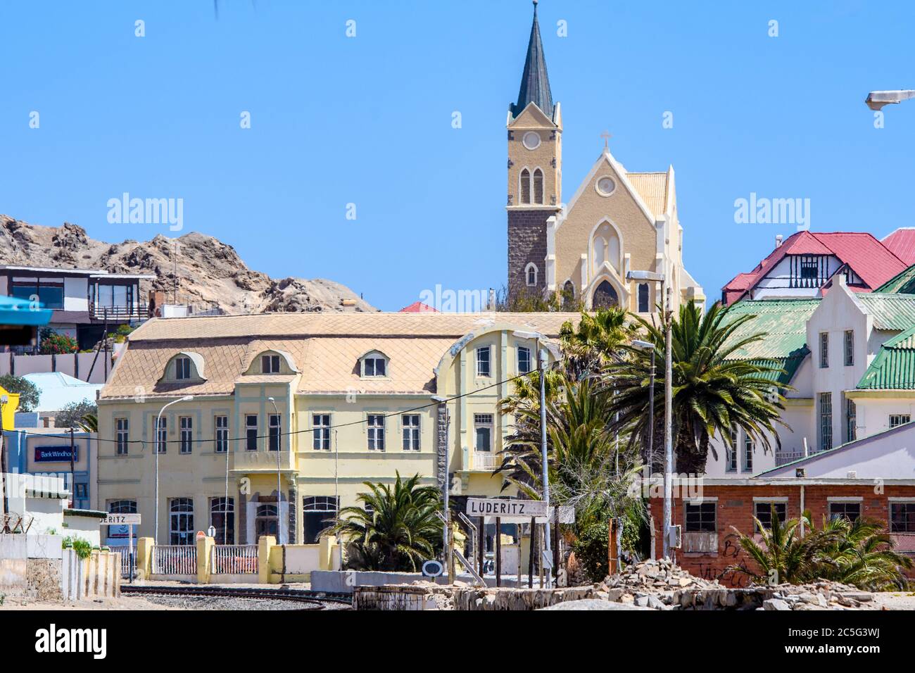 Town of Luderitz, Namibia Stock Photo - Alamy