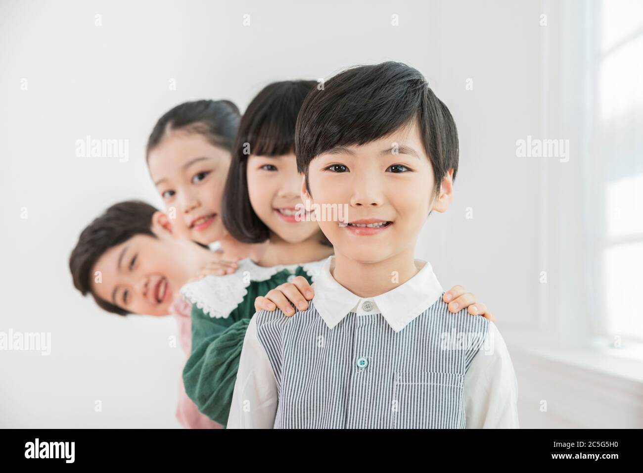 Happy children concept, a portrait of asian children smiling 164 Stock ...