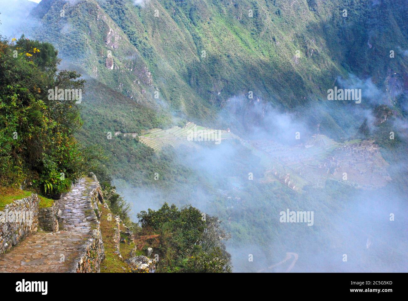 Scenery in Machu Picchu, peru Stock Photo - Alamy