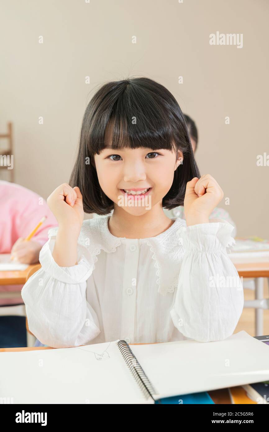 Happy children concept, a portrait of asian children smiling 085 Stock ...