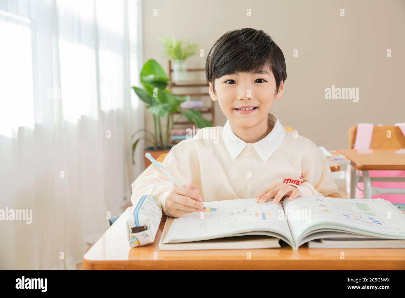 Happy children concept, a portrait of asian children smiling 047 Stock ...