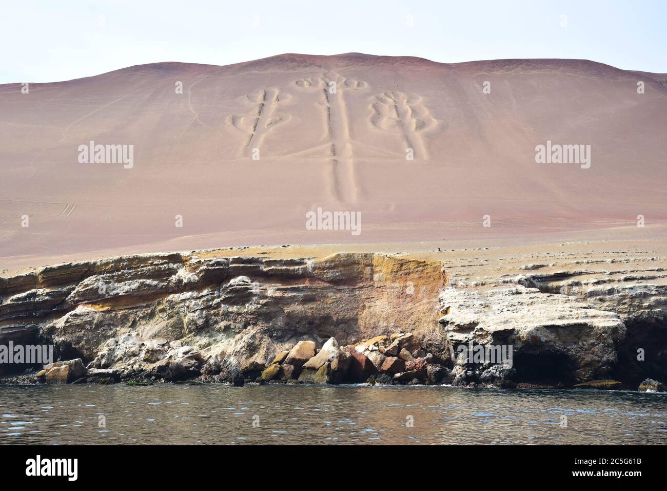 Scenery in Paracas, peru Stock Photo - Alamy