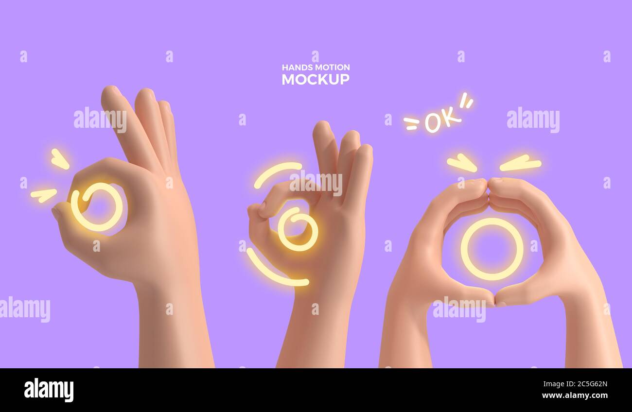 3d circle cartoon hi-res stock photography and images - Alamy