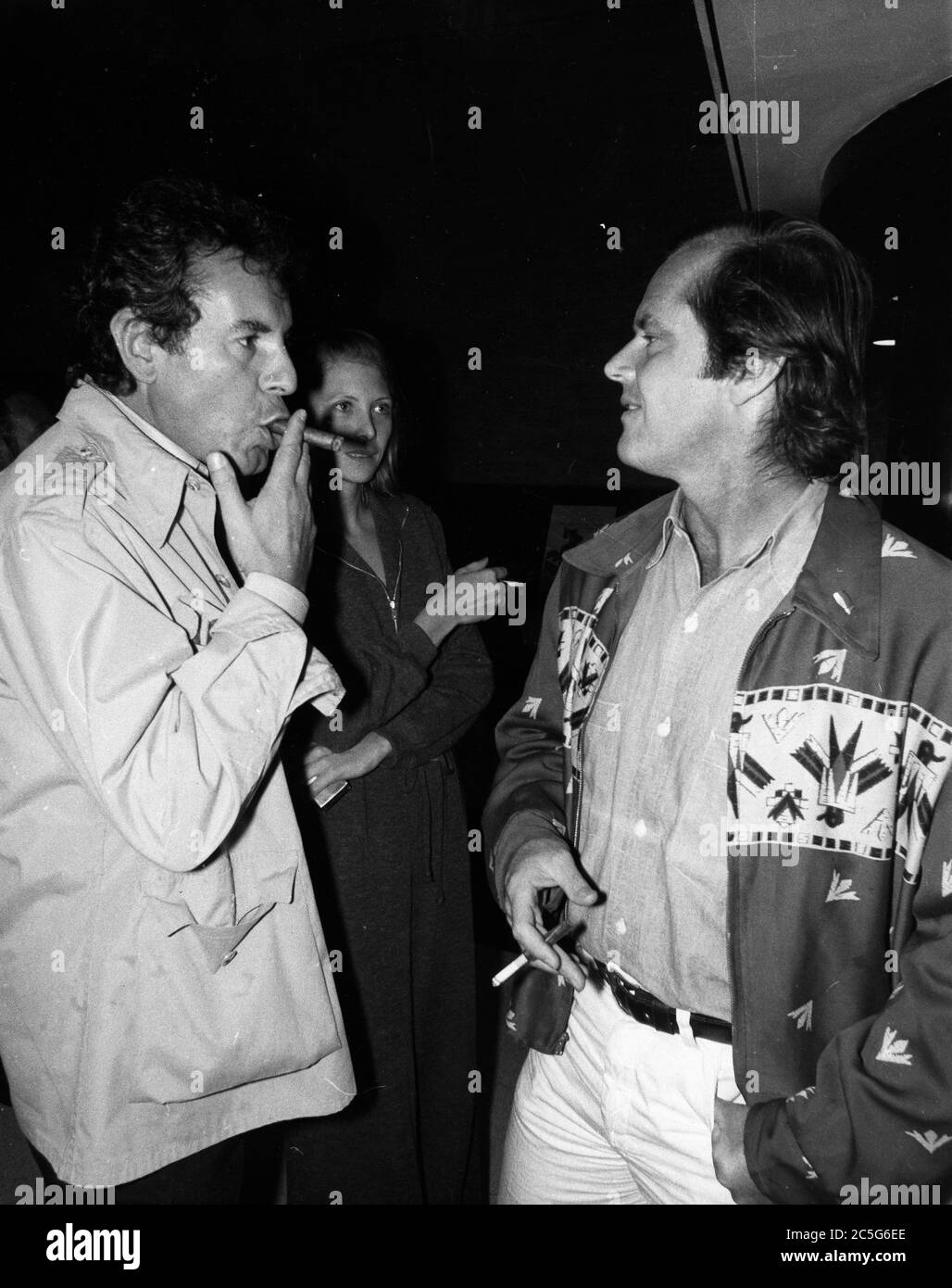 Oct. 5, 1976 - London, England, U.K. - Actor JACK NICHOLSON and ...