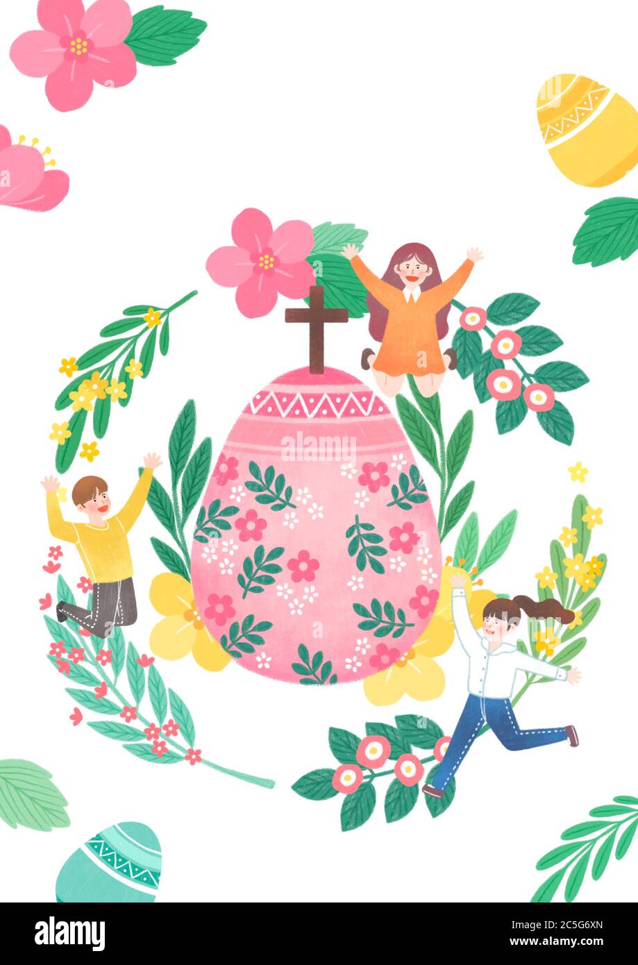 Spring event poster and banner templates design illustration 009 Stock ...