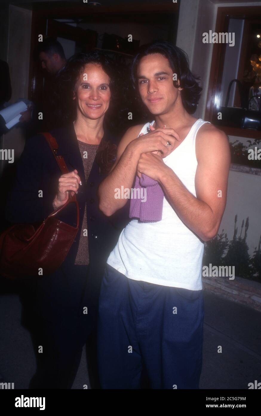 Los Angeles, California, USA 1st December 1995 Kip Morrison and son ...