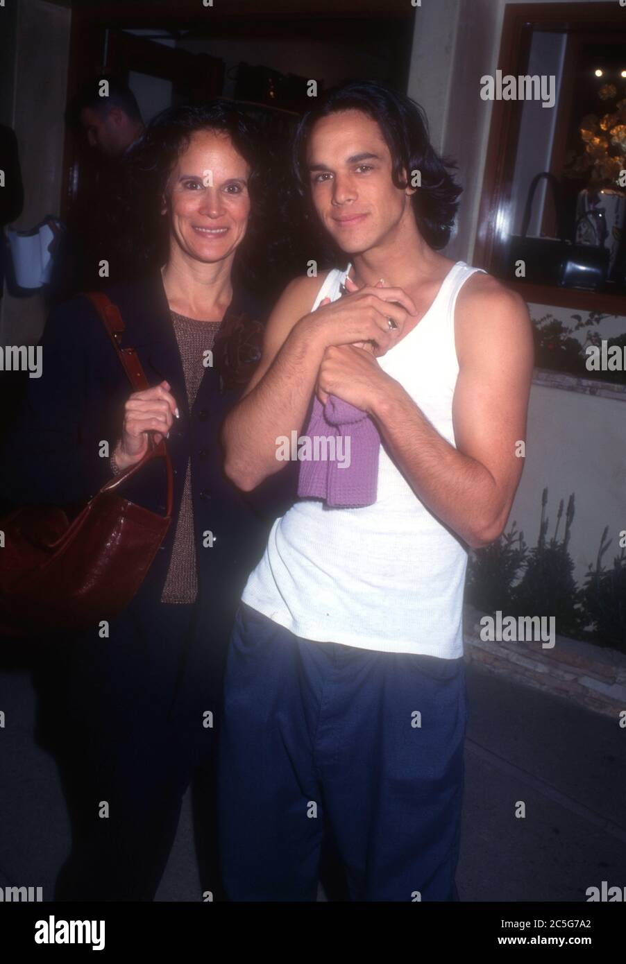 Los Angeles, California, USA 1st December 1995 Kip Morrison and son ...