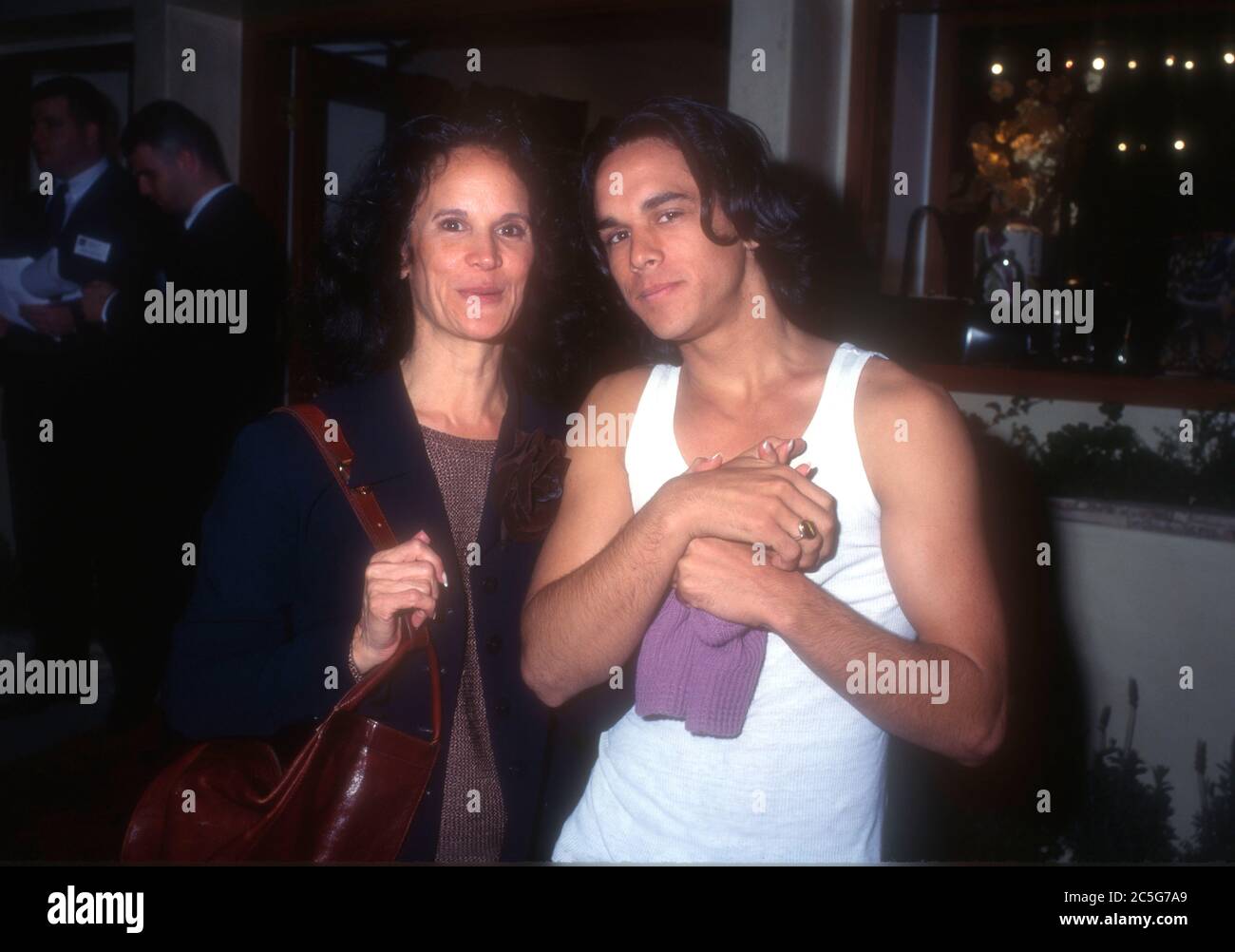 Los Angeles, California, USA 1st December 1995 Kip Morrison and son ...