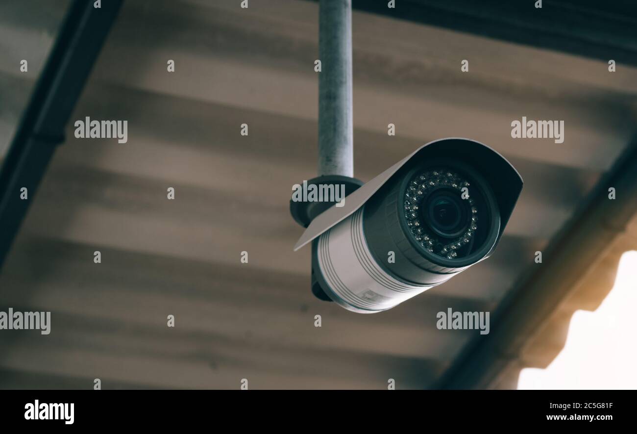 CCTV camera security protection technology Stock Photo - Alamy