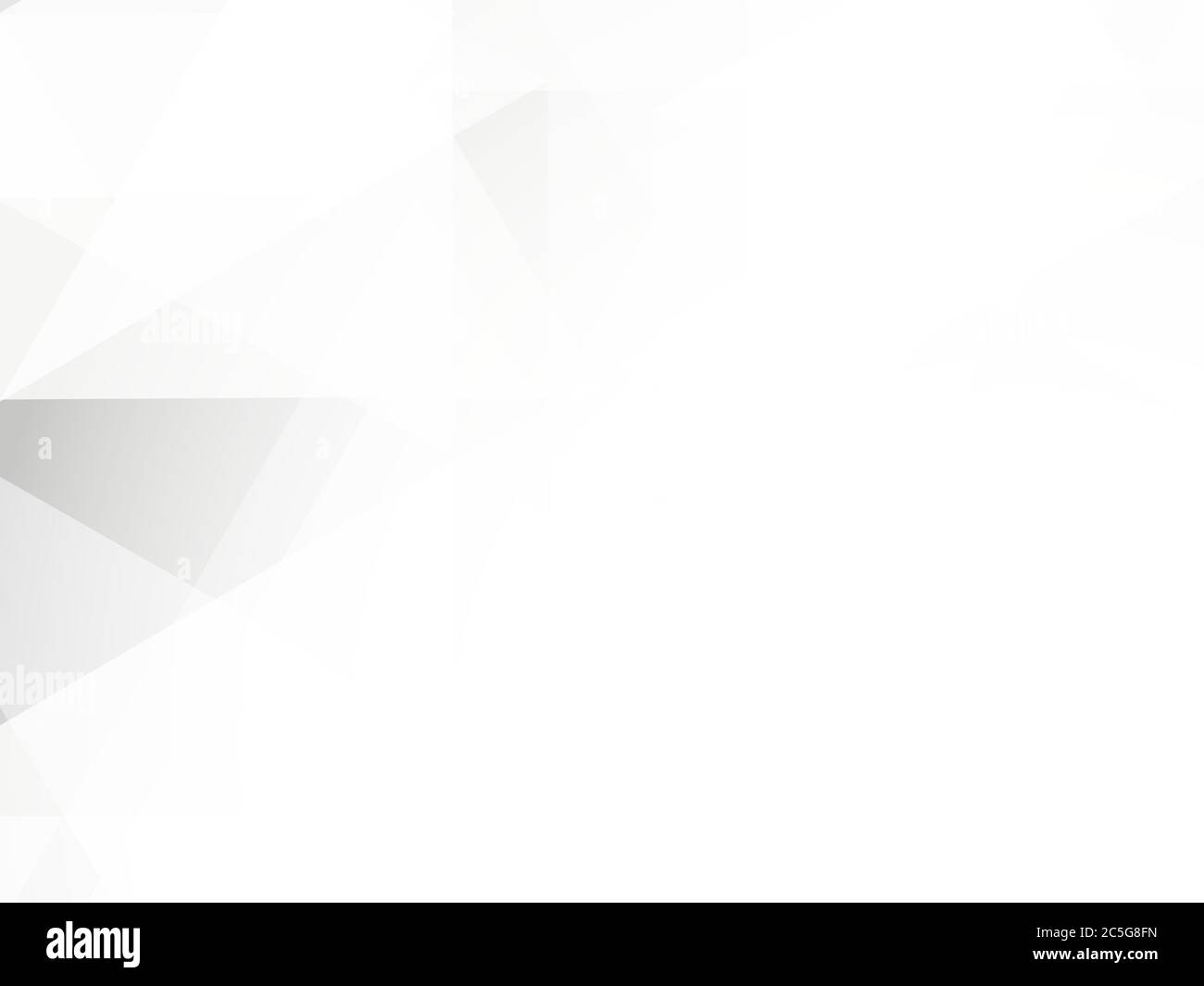 Abstract geometric or isometric gray polygon or low poly vector ...