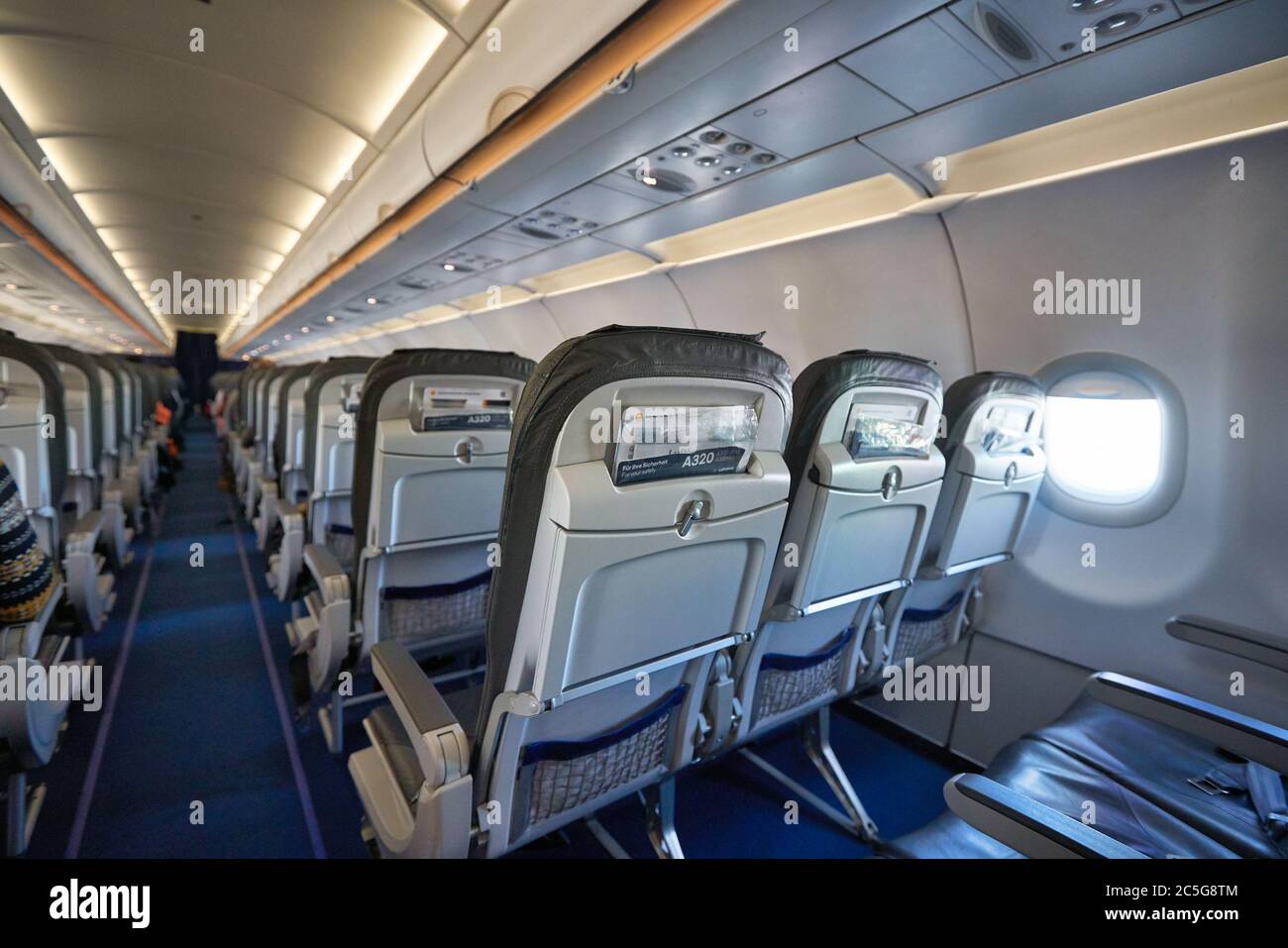 FRANKFURT AM MAIN, GERMANY - CIRCA JANUARY, 2020: interior shot of an ...