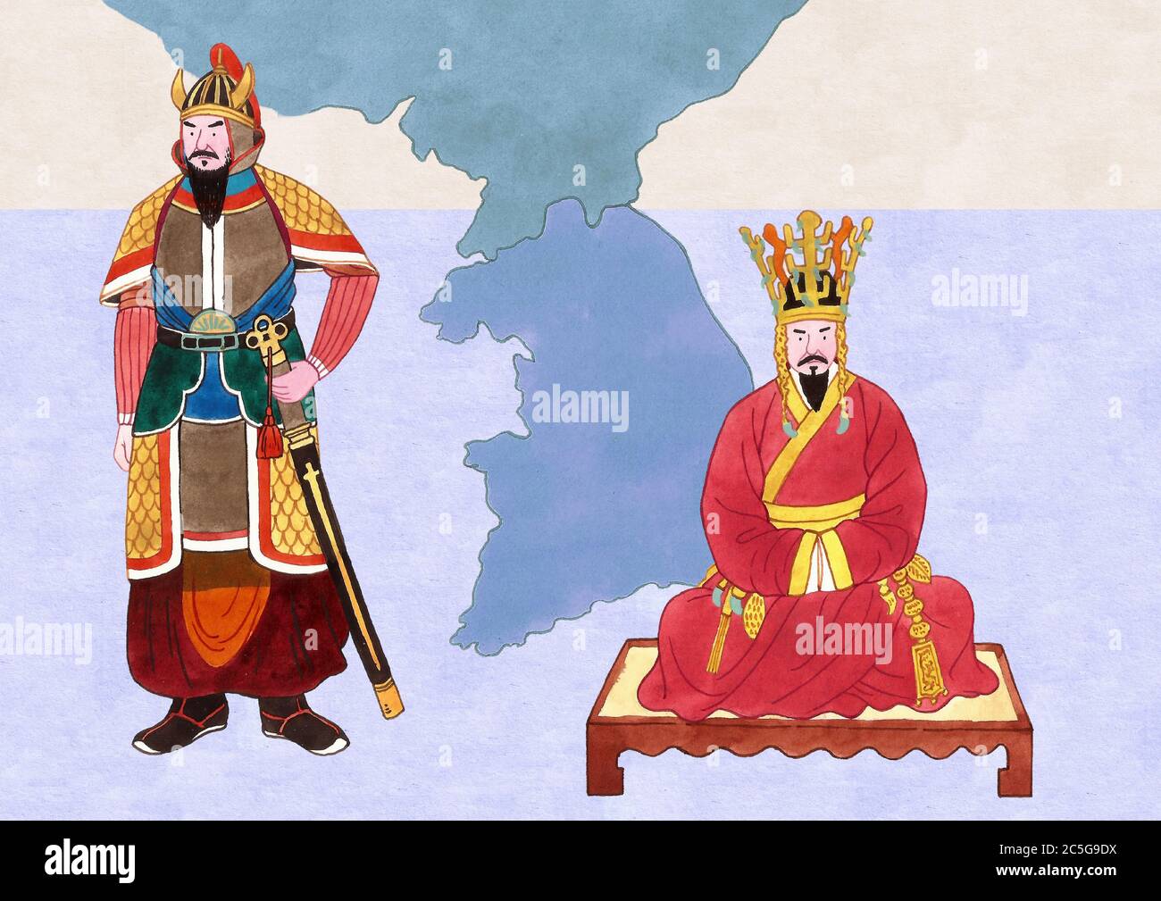 Goguryeo map Stock Vector Images - Alamy