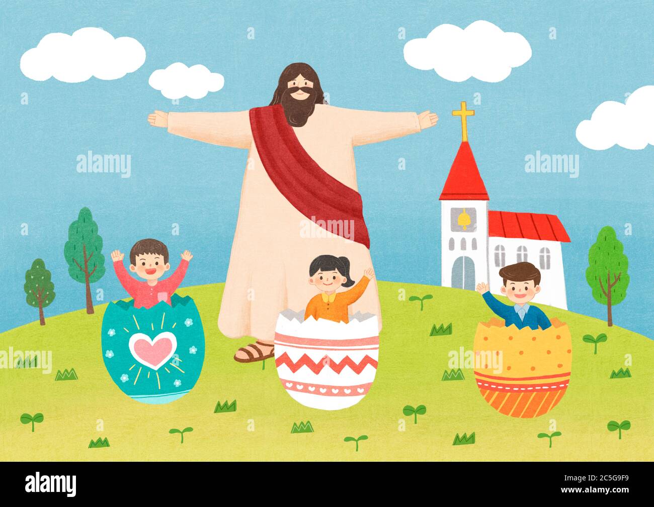 Religious Pictures Of Jesus With Children