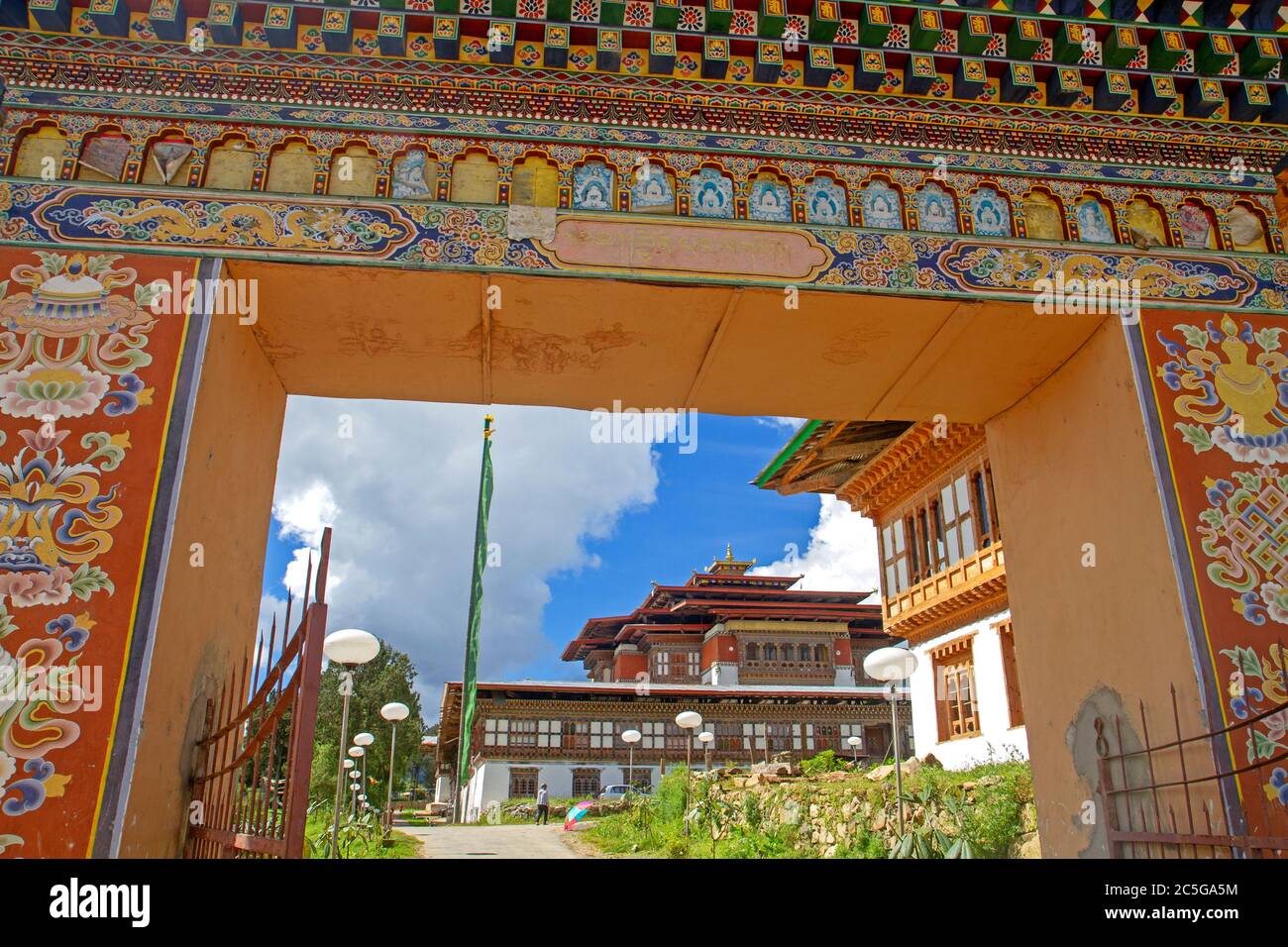 Gangtey gompa monastery hi-res stock photography and images - Alamy
