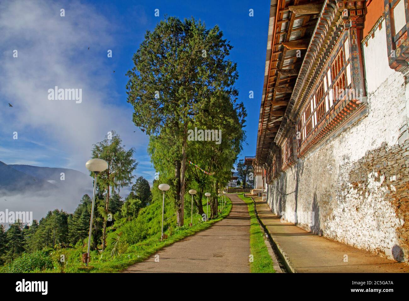 Gangtey goemba monastery hi-res stock photography and images - Alamy